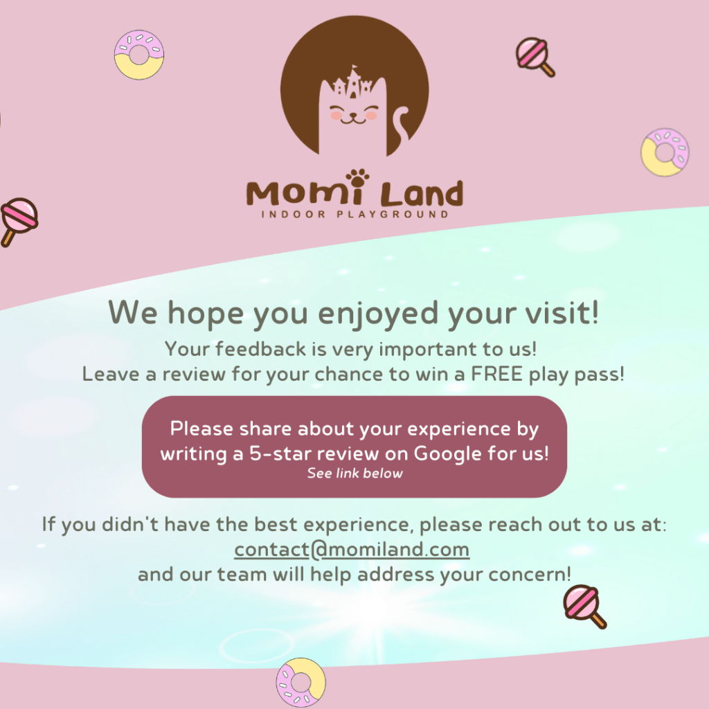 Review Email – Momi Land